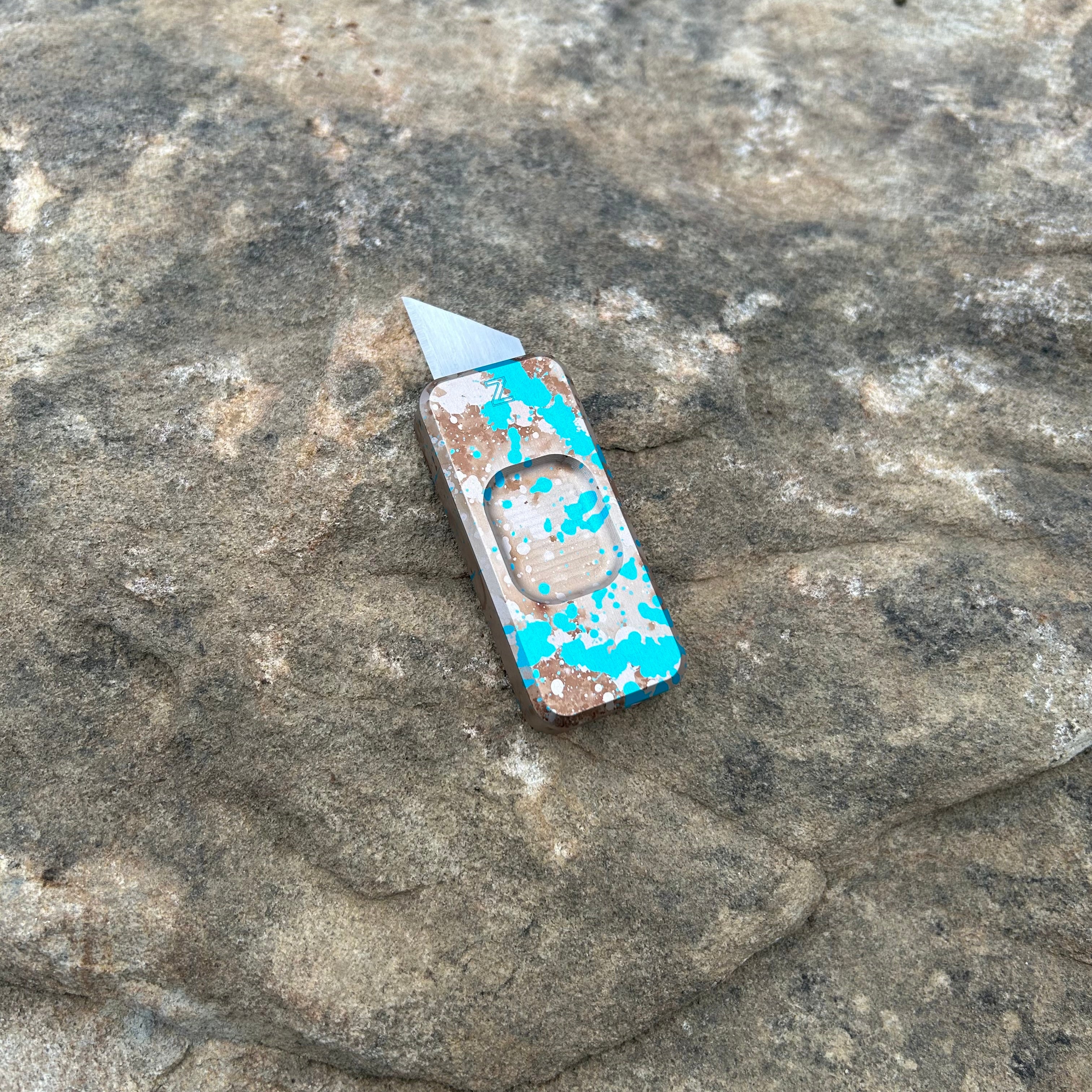 Zero Utility Knife | Corrosive Sky | Made in USA – RiveryMFG