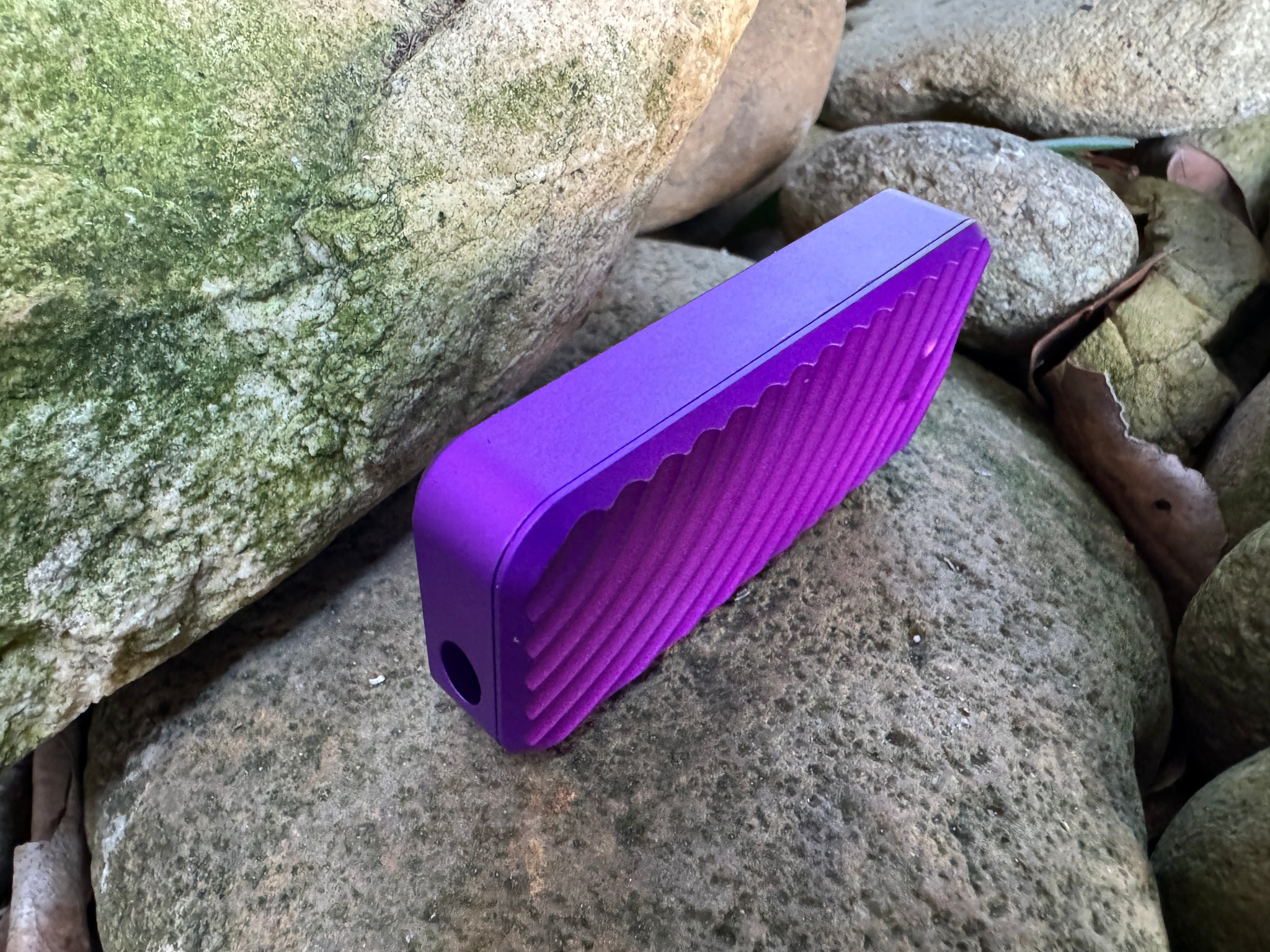 Zero Utility Knife | Purple BLEM Anodized by CadLabCNC – RiveryMFG